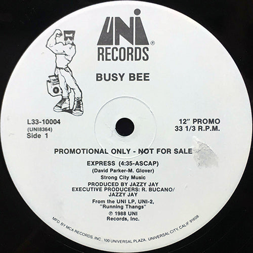 BUSY BEE // EXPRESS (4:35) / I DON'T PLAY (4:21) – next records japan