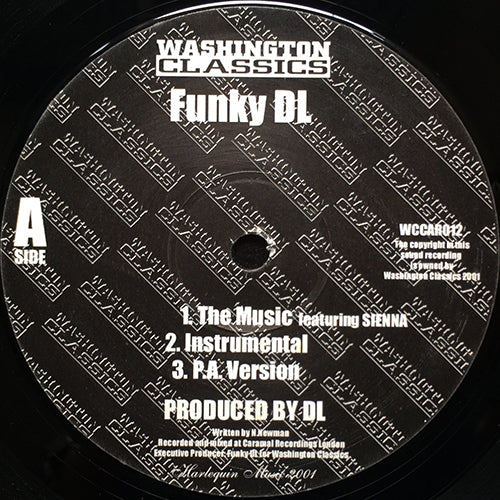 FUNKY DL // THE MUSIC (3VER) / ABOUT THE THING (2VER) / IS IT A DREAM – next records japan