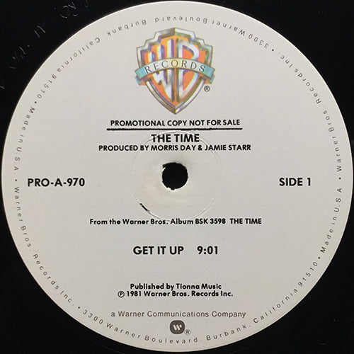 THE TIME // GET IT UP (9:01/3:05) – next records japan