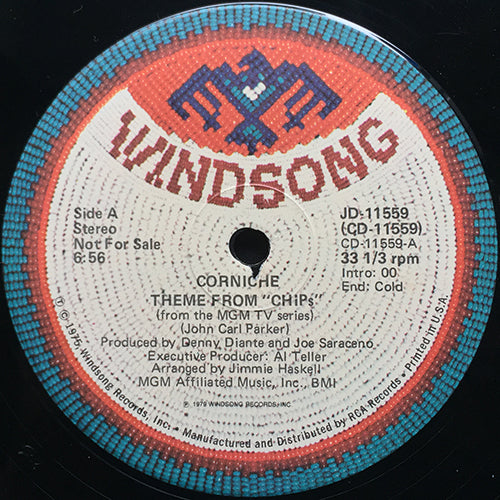 CORNICHE // THEME FROM "CHIPS" (6:56) – next records japan