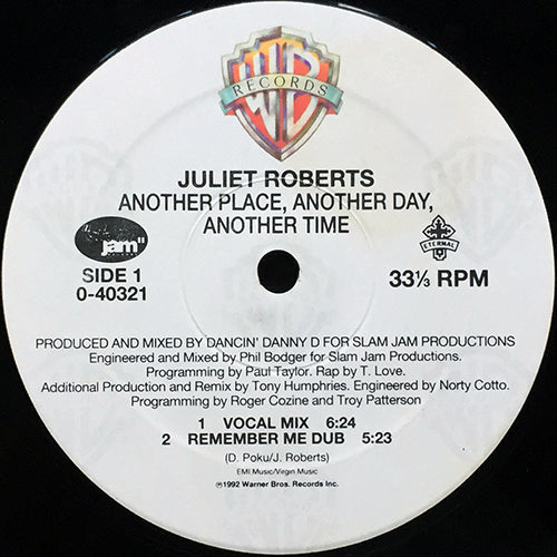 JULIET ROBERTS // ANOTHER PLACE ANOTHER DAY ANOTHER TIME (5VER) – next ...