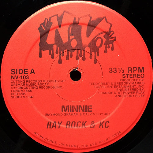 RAY ROCK & KC // MINNIE (3VER) / RAY ROCK KICK IT (3VER) – next records japan