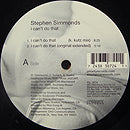 STEPHEN SIMMONDS // I CAN'T DO THAT (MASTERS AT WORK REMIX) (4VER) – next records japan