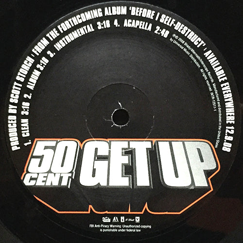 50 CENT // GET UP (4VER) – next records japan