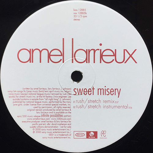 AMEL LARRIEUX // SWEET MISERY (REMIX) (5VER) – next records japan