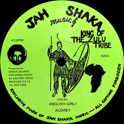 AUDREY / SHAKA RIDIM SECTION - AQUIZIM // ENGLISH GIRL / AFRICAN QUEEN ...