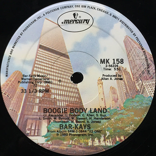 BAR-KAYS // BOOGIE BODY LAND (5:51) – next records japan