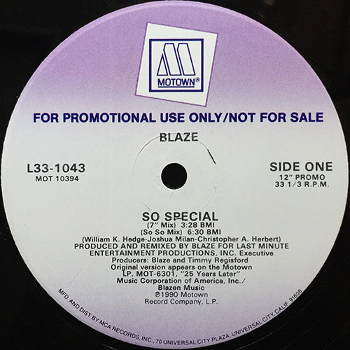 BLAZE // SO SPECIAL (5VER) – next records japan