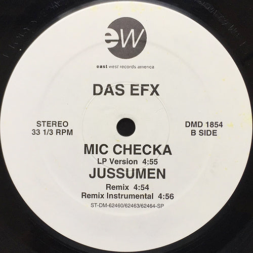 DAS EFX // MIC CHECKA (3VER) / JUSSUMEN (REMIX) (2VER) – next records japan