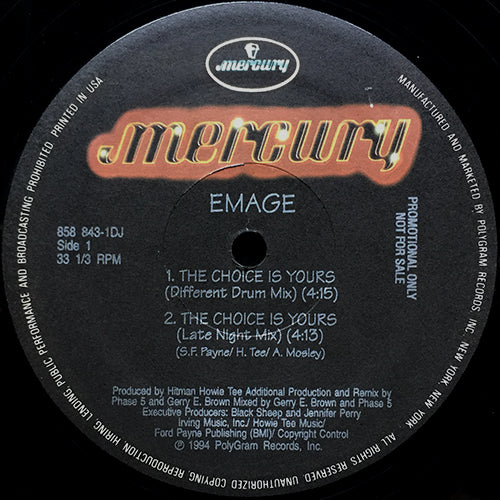 EMAGE // CHOICE IS YOURS (5VER) – next records japan