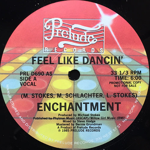 ENCHANTMENT // FEEL LIKE DANCIN' (6:00) / INST (5:55) – next records japan
