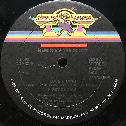 FIRST CHOICE // LOVE THANG (8:04) / GREAT EXPECTATIONS (5:33) – next ...