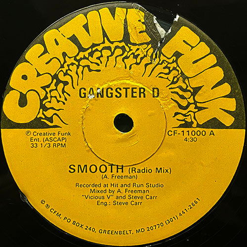 GANGSTER D // SMOOTH (3VER) – next records japan