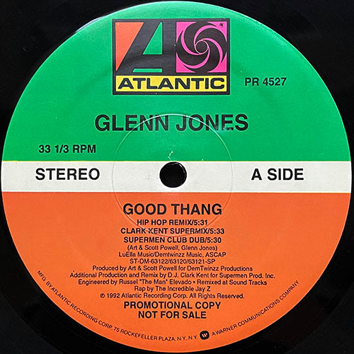 GLENN JONES // GOOD THANG (6VER) – next records japan