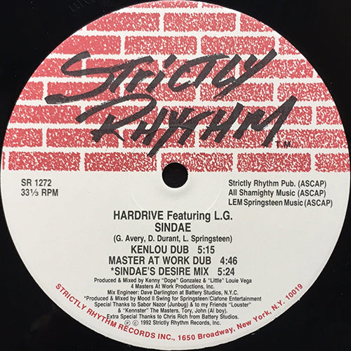 HARDRIVE feat. L.G. // SINDAE (5VER) – next records japan