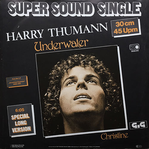 HARRY THUMANN // UNDERWATER (6:05) / CHRISTINE (6:30) – next records japan