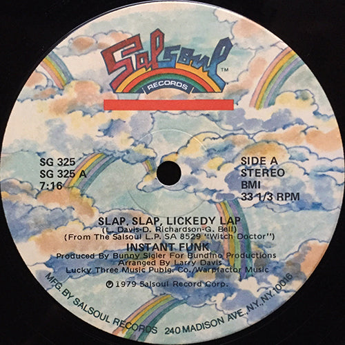 INSTANT FUNK // SLAP, SLAP, LICKEDY LAP (7:16) / I WANT TO LOVE YOU (4 ...
