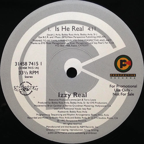 IZZY REAL // IS HE REAL / TURN IT LOOSE / UNIVERSAL I – next records japan