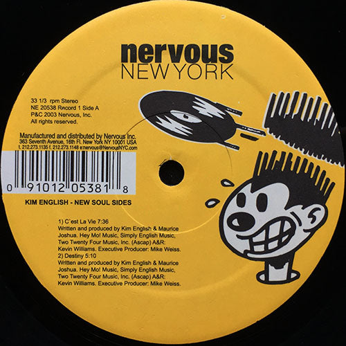 KIM ENGLISH // NEW SOUL SIDES (EP) inc. C'EST LA VIE / DESTINY / LOVE ...