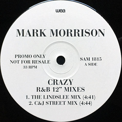 MARK MORRISON // CRAZY (4VER) – next records japan