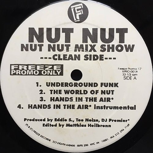 NUT NUT // NUT NUT MIX SHOW (EP) inc. UNDERGROUND FUNK (3VER) / THE WO ...