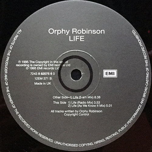 ORPHY ROBINSON // LIFE (3VER) – next records japan