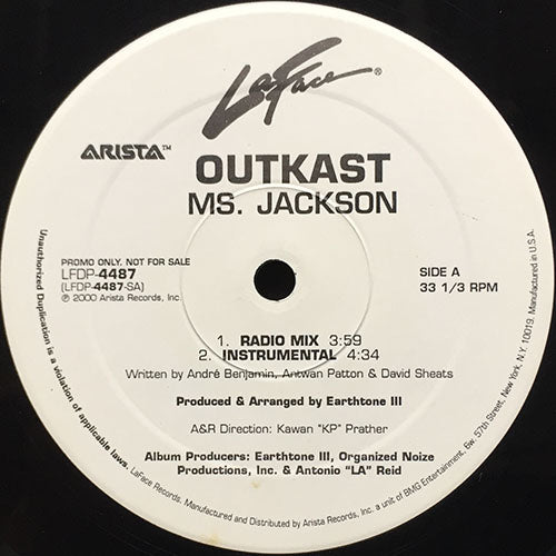 OUTKAST // MS. JACKSON (4VER) – next records japan