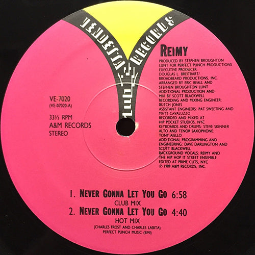 REIMY // NEVER GONNA LET YOU GO (5VER) – next records japan