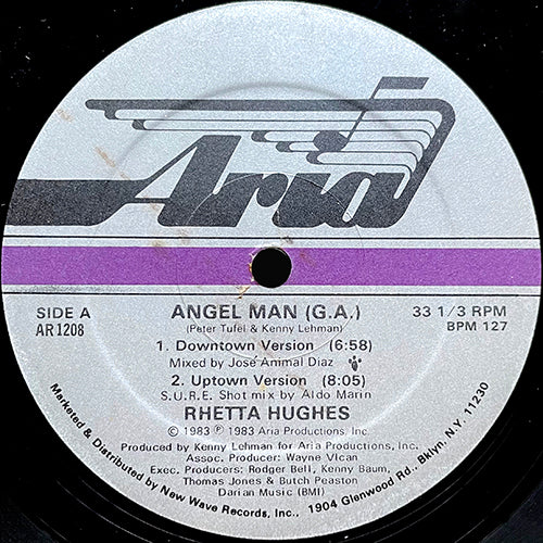 RHETTA HUGHES // ANGEL MAN (G.A.) (4VER) – next records japan