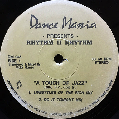 RHYTHM II RHYTHM // A TOUCH OF JAZZ (4VER) – next records japan