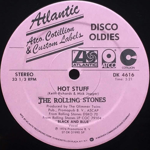 ROLLING STONES // HOT STUFF (5:21) / MISS YOU (8:36) – next records japan