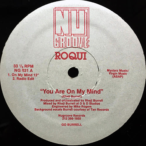 ROQUI // YOU ARE ON MY MIND (5VER) – next records japan