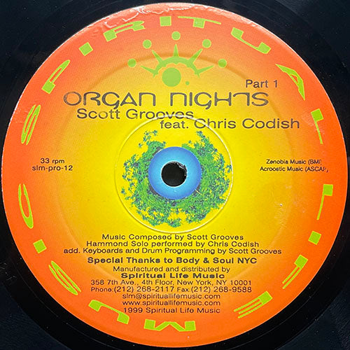 SCOTT GROOVES feat. CHRIS CODISH // ORGAN NIGHTS (PART 1) (15:51 ...