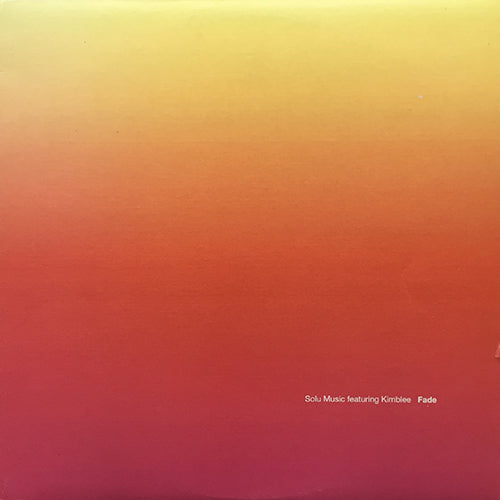 SOLU MUSIC feat. KIMBLEE // FADE (3VER) – next records japan