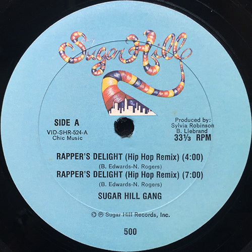 SUGARHILL GANG // RAPPER'S DELIGHT (HIPHOP REMIX) (2VER) / HOT HOT SUM ...