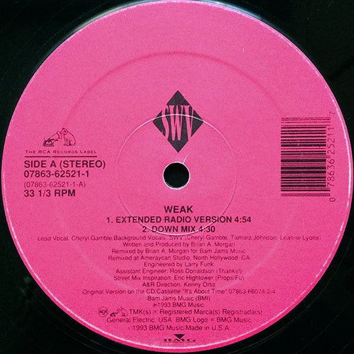 SWV // WEAK (4VER) – next records japan