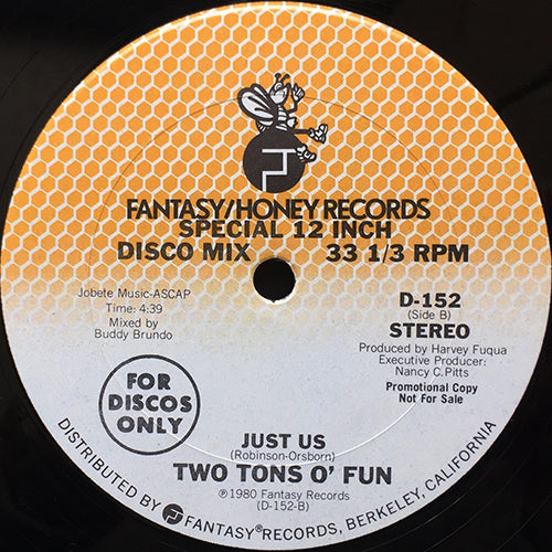 TWO TONS O' FUN // JUST US (4:39) / I GOT THE FEELING (5:27) – next ...