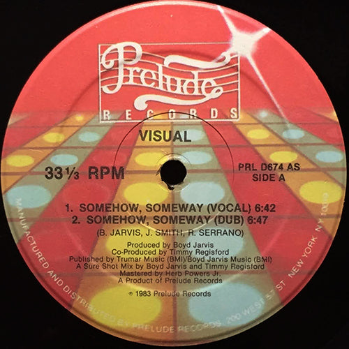 VISUAL // SOMEHOW, SOMEWAY (6:42/5:32) / DUB (6:47) – next records japan