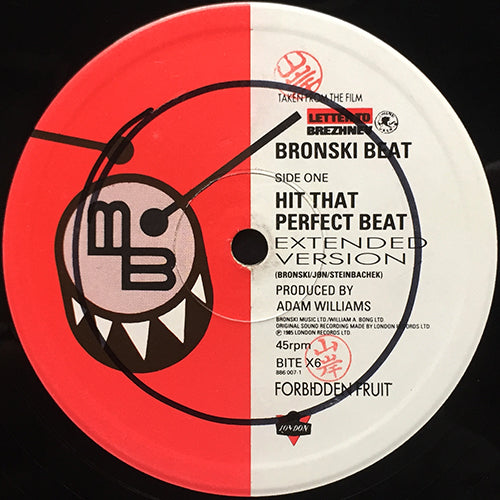 BRONSKI BEAT // HIT THAT PERFECT BEAT (EXTENDED VERSION) / I GAVE YOU ...