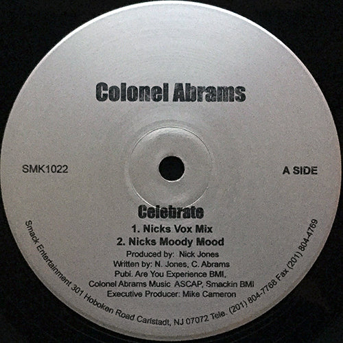 COLONEL ABRAMS // CELEBRATE (4VER) – next records japan