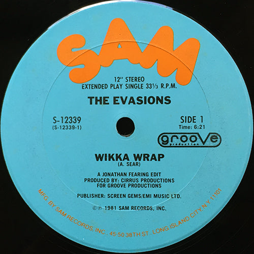 EVASIONS // WIKKA WRAP (6:21) / ALL WRAPPED UP (INST) (4:27) – next ...