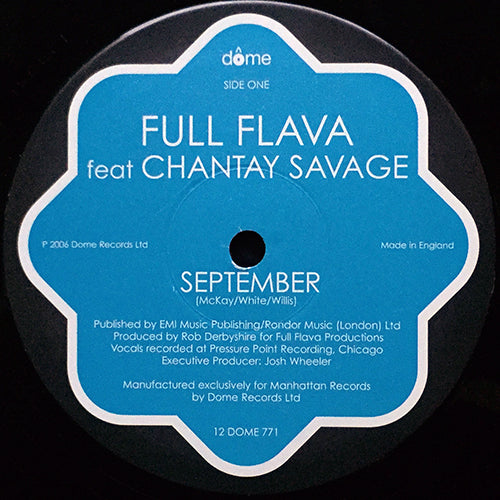 FULL FLAVA feat. CHANTAY SAVAGE // SEPTEMBER (3VER) – next records japan