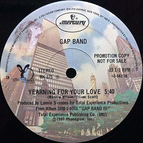 GAP BAND // YEARNING FOR YOUR LOVE (5:40) / HUMPIN' (5:06) – next ...