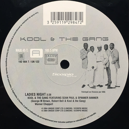 KOOL & THE GANG feat. SEAN PAUL & SPANNER BANNER // LADIES NIGHT (3:38 ...