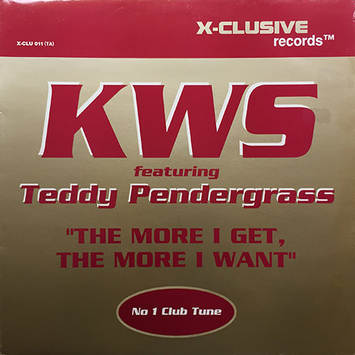 KWS feat. TEDDY PENDERGRASS // THE MORE I GET, THE MORE I WANT (5VER ...
