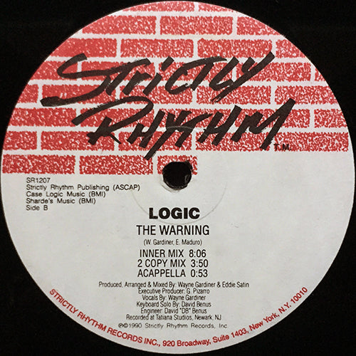 LOGIC // THE WARNING (3VER) / THE FINAL FRONTIER (2VER) – next records ...