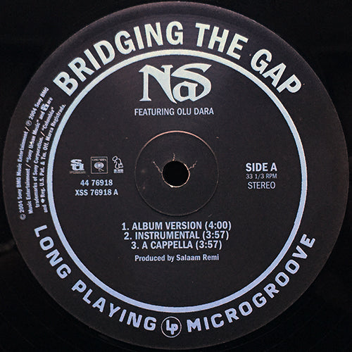 NAS // BRIDGING THE GAP (3VER) – next records japan