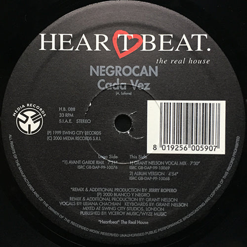 NEGROCAN // CADA VEZ (3VER) – next records japan