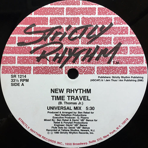 NEW RHYTHM // TIME TRAVEL (3VER) – next records japan