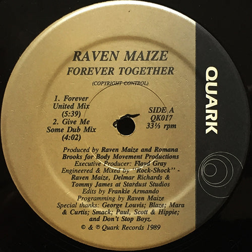 RAVEN MAIZE // FOREVER TOGETHER (4VER) – next records japan